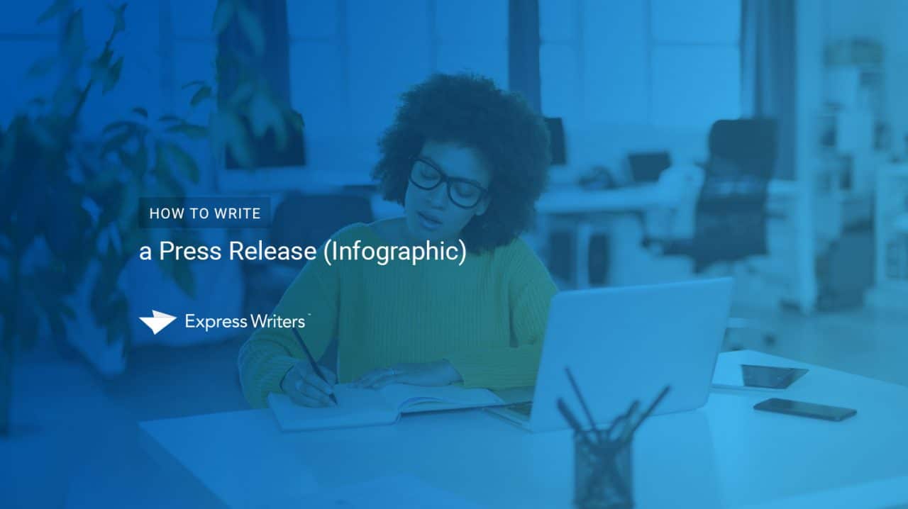 How to Write a Press Release (Infographic)
