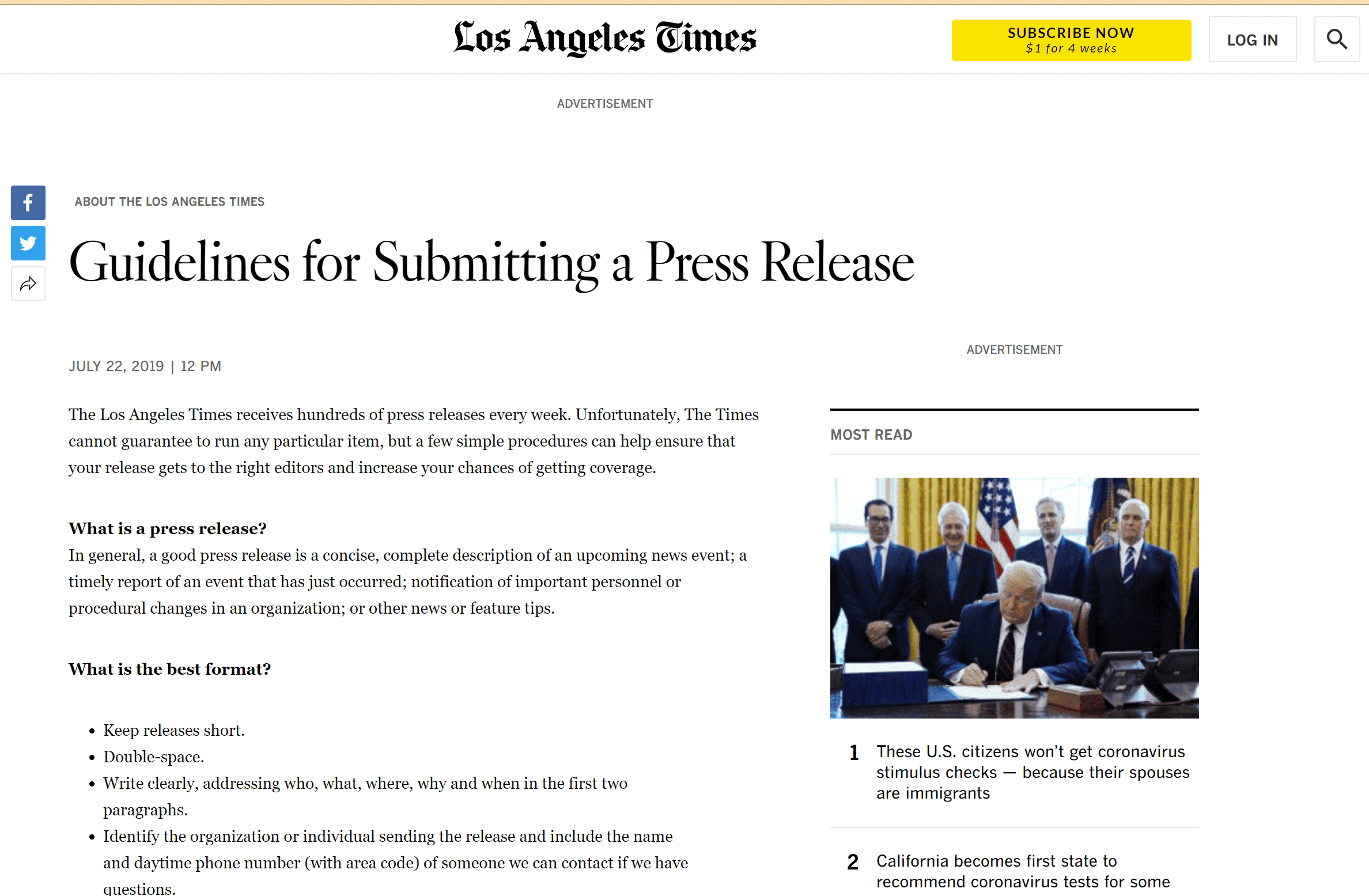 How to Distribute a Press Release for Maximum ROI
