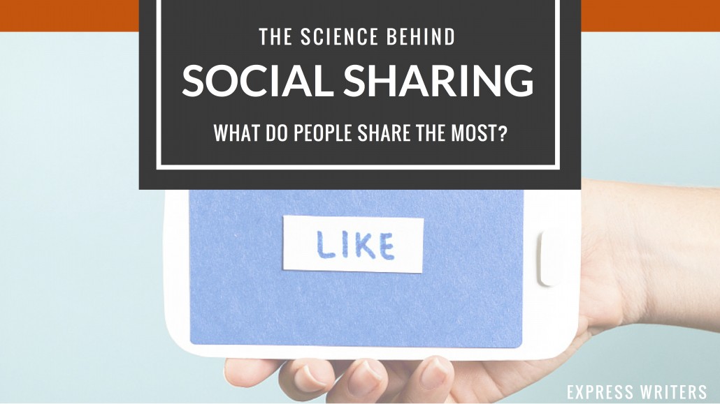 The Science Behind Social Sharing: What Do People Share the Most ...