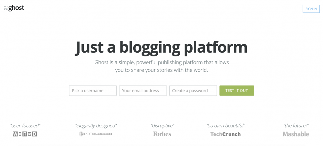 What is The New Blogging Platform Ghost All About? | Express Writers