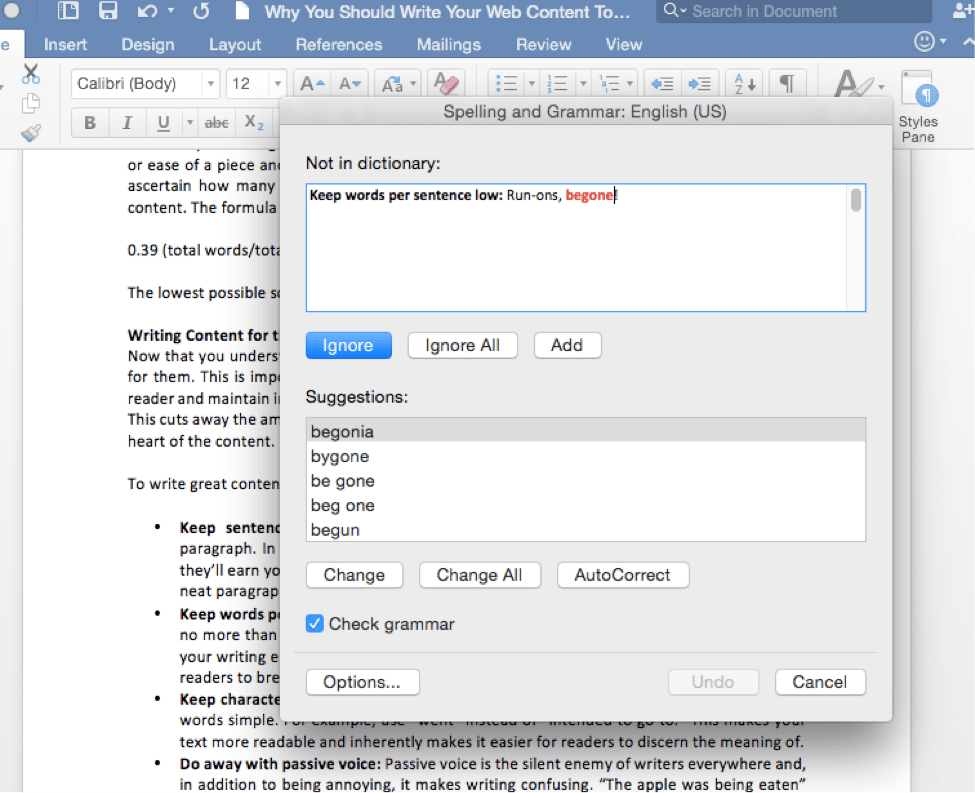 The Web Content Writer's Guide to Flesch–Kincaid Readability