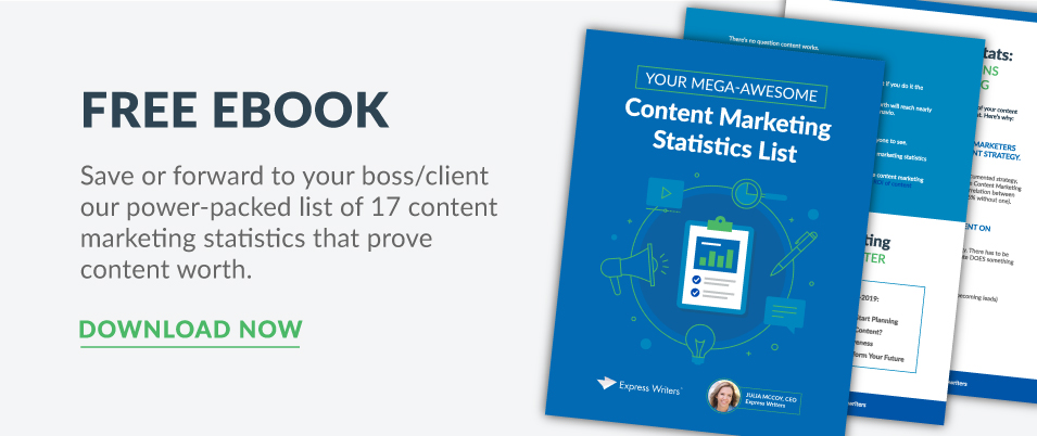 Your Mega-Awesome Content Marketing Statistics List